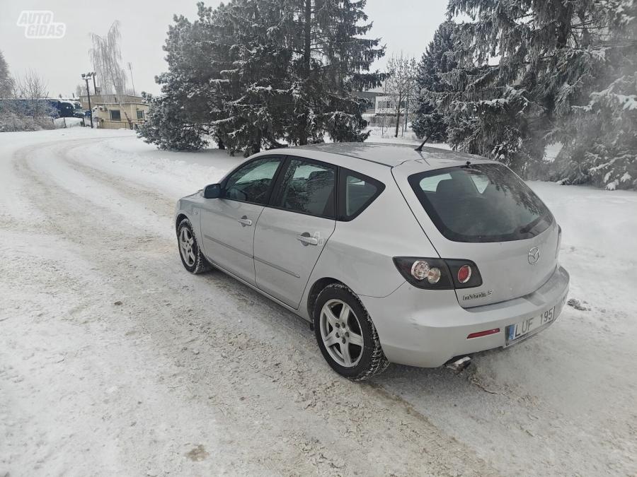 Grey Mazda 3 2007 in Jonava, with an engine capacity of 2.00 L and mileage of 250 thousand km for 950 €, photo 5 on AUTOMOTO.COM.LV