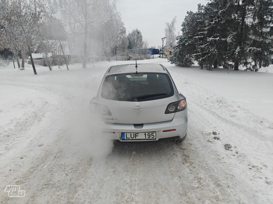 Grey Mazda 3 2007 in Jonava, with an engine capacity of 2.00 L and mileage of 250 thousand km for 950 €, photo 6 on AUTOMOTO.COM.LV