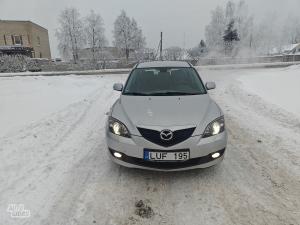Grey Mazda 3 2007 in Jonava, with an engine capacity of 2.00 L and mileage of 252 thousand km for 950 €, photo  on AUTOMOTO.COM.LV