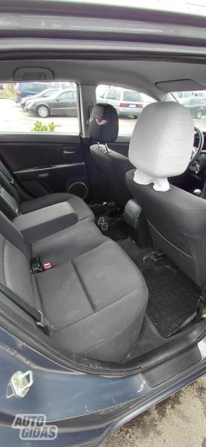 Pelēks Mazda 3 2007 Viļņa, ar dzinēja tilpumu 1.60 L un nobraukumu 242 tūkst. km par 1000 €, foto 14 vietnē AUTOMOTO.COM.LV