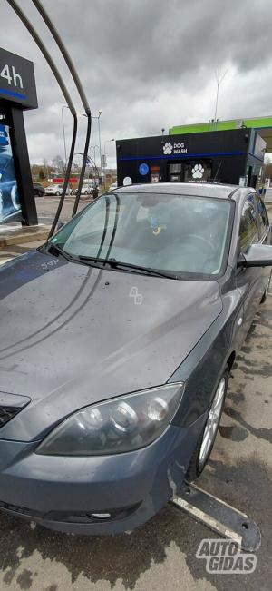 Pelēks Mazda 3 2007 Viļņa, ar dzinēja tilpumu 1.60 L un nobraukumu 242 tūkst. km par 1000 €, foto 15 vietnē AUTOMOTO.COM.LV