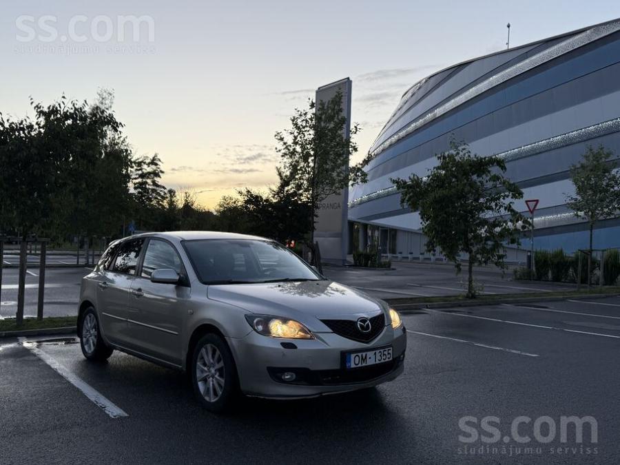 Серый Мазда 3 2007 в Рига, объемом двигателя 1.60 л и пробегом 170 тыс. км за 1100 €, фото 1 на AUTOMOTO.COM.LV