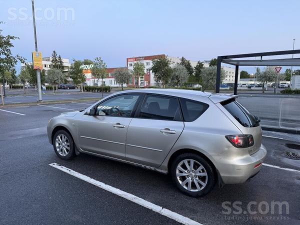 Grey Mazda 3 2007 in Riga, with an engine capacity of 1.60 L and mileage of 170 thousand km for 1100 €, photo 6 on AUTOMOTO.COM.LV