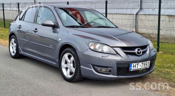 Pelēks Mazda 3 2007 Rīga, ar dzinēja tilpumu 2.00 L un nobraukumu 190 tūkst. km par 899 €, foto 2 vietnē AUTOMOTO.COM.LV