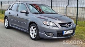 Grey Mazda 3 2007 in Riga, with an engine capacity of 2.00 L and mileage of 190 thousand km for 899 €, photo 3 on AUTOMOTO.COM.LV