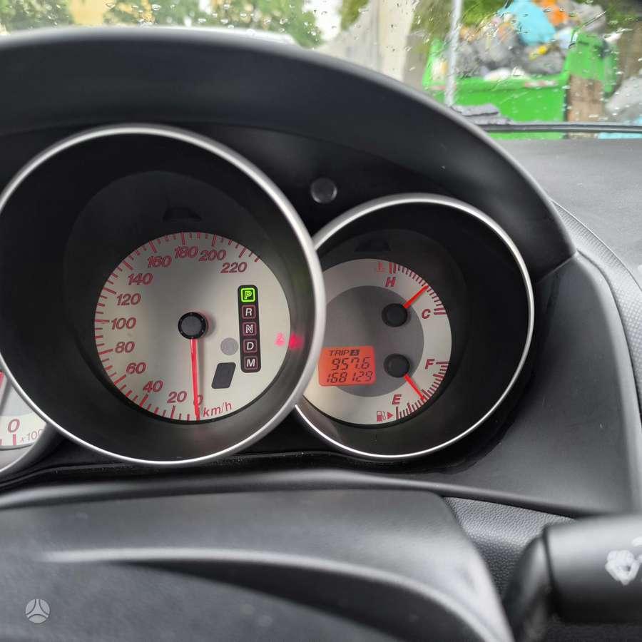 Grey Mazda 3 2007 in Vilnius, with an engine capacity of 1.60 L and mileage of 168 thousand km for 1800 €, photo 9 on AUTOMOTO.COM.LV