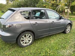 Grey Mazda 3 2007 in Rezekne, with an engine capacity of 1.60 L and mileage of 229 thousand km for 750 €, photo 7 on AUTOMOTO.COM.LV