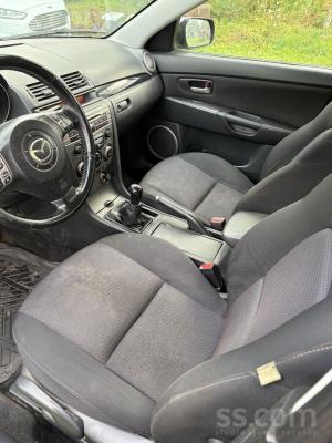 Grey Mazda 3 2007 in Rezekne, with an engine capacity of 1.60 L and mileage of 229 thousand km for 750 €, photo 10 on AUTOMOTO.COM.LV