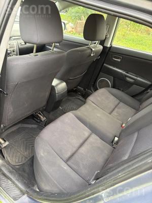 Grey Mazda 3 2007 in Rezekne, with an engine capacity of 1.60 L and mileage of 229 thousand km for 750 €, photo 11 on AUTOMOTO.COM.LV