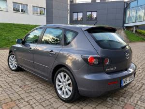Pelēks Mazda 3 2007 Daugavpils, ar dzinēja tilpumu 1.60 L un nobraukumu 230 tūkst. km par 1550 €, foto  vietnē AUTOMOTO.COM.LV