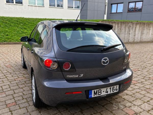 Grey Mazda 3 2007 in Daugavpils, with an engine capacity of 1.60 L and mileage of 230 thousand km for 1550 €, photo 10 on AUTOMOTO.COM.LV