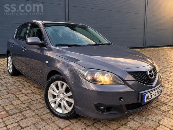 Pelēks Mazda 3 2007 Daugavpils, ar dzinēja tilpumu 1.60 L un nobraukumu 230 tūkst. km par 1250 €, foto 5 vietnē AUTOMOTO.COM.LV