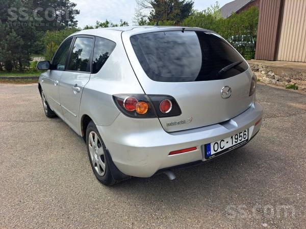 Grey Mazda 3 2008 in Jekabpils, with an engine capacity of 1.60 L and mileage of 264 thousand km for 1590 €, photo 4 on AUTOMOTO.COM.LV