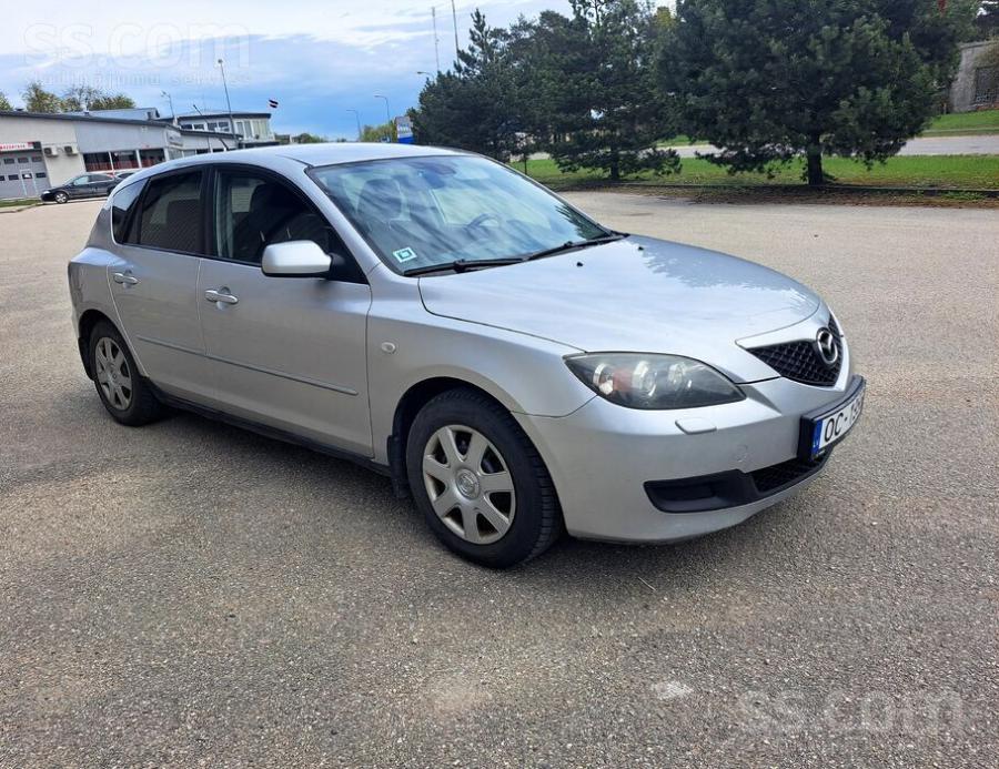 Grey Mazda 3 2008 in Jekabpils, with an engine capacity of 1.60 L and mileage of 264 thousand km for 1590 €, photo 7 on AUTOMOTO.COM.LV