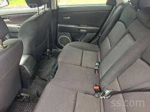 Grey Mazda 3 2008 in Jekabpils, with an engine capacity of 1.60 L and mileage of 264 thousand km for 1590 €, photo 10 on AUTOMOTO.COM.LV