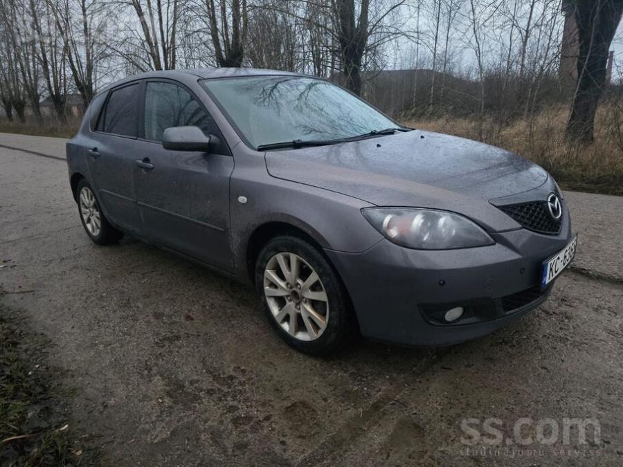 Grey Mazda 3 2008 in Madona, with an engine capacity of 1.60 L and mileage of 315 thousand km for 1200 €, photo 3 on AUTOMOTO.COM.LV