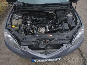 Grey Mazda 3 2008 in Madona, with an engine capacity of 1.60 L and mileage of 315 thousand km for 1200 €, photo 6 on AUTOMOTO.COM.LV