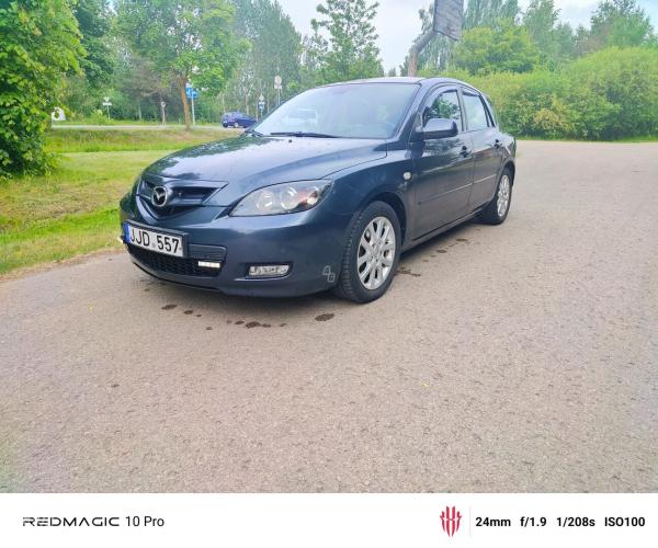 Серый Мазда 3 2008 в Паневежис, объемом двигателя 1.60 л и пробегом 250 тыс. км за 2250 €, фото 1 на AUTOMOTO.COM.LV