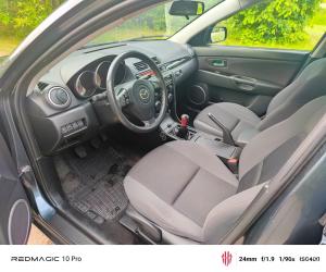 Grey Mazda 3 2008 in Panevezys, with an engine capacity of 1.60 L and mileage of 250 thousand km for 2250 €, photo 8 on AUTOMOTO.COM.LV