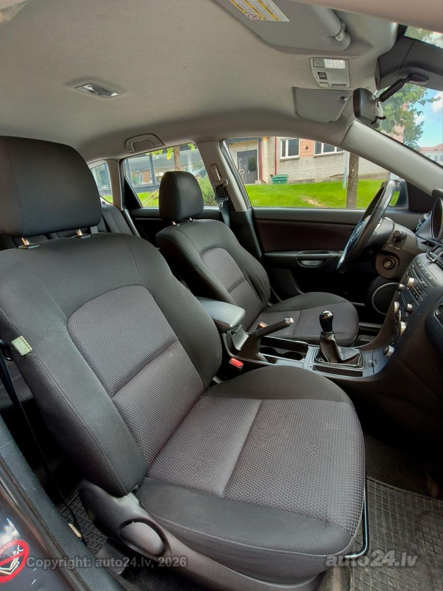 Grey Mazda 3 2008 in Voru, with an engine capacity of 2.00 L and mileage of 225 thousand km for 1800 €, photo 7 on AUTOMOTO.COM.LV