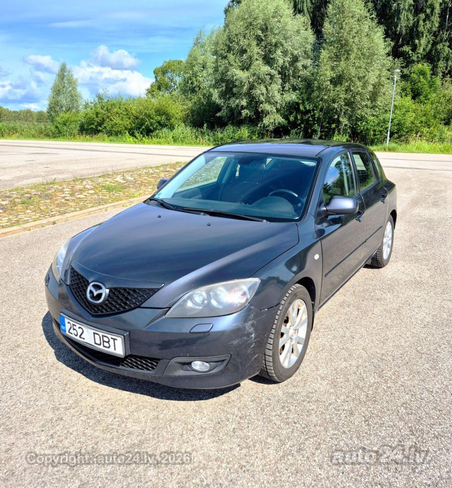 Grey Mazda 3 2008 in Voru, with an engine capacity of 2.00 L and mileage of 225 thousand km for 1800 €, photo 11 on AUTOMOTO.COM.LV