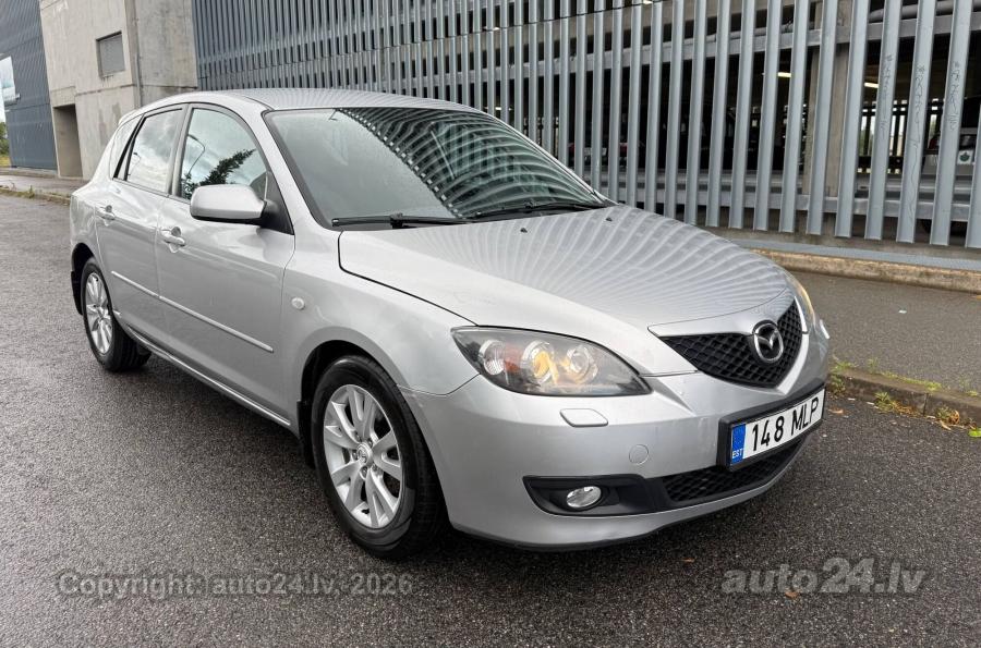 Grey Mazda 3 2008 in Tallinn, with an engine capacity of 1.60 L and mileage of 120 thousand km for 749 €, photo 3 on AUTOMOTO.COM.LV