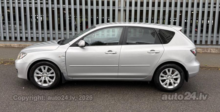 Grey Mazda 3 2008 in Tallinn, with an engine capacity of 1.60 L and mileage of 120 thousand km for 749 €, photo 5 on AUTOMOTO.COM.LV