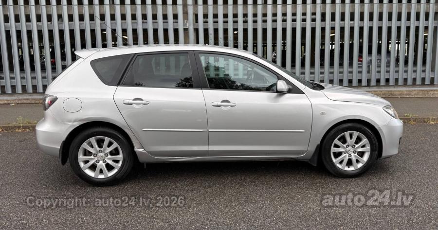 Grey Mazda 3 2008 in Tallinn, with an engine capacity of 1.60 L and mileage of 120 thousand km for 749 €, photo 6 on AUTOMOTO.COM.LV
