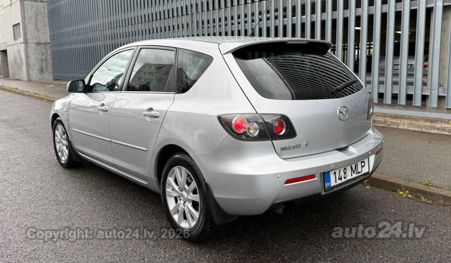 Grey Mazda 3 2008 in Tallinn, with an engine capacity of 1.60 L and mileage of 120 thousand km for 749 €, photo 7 on AUTOMOTO.COM.LV