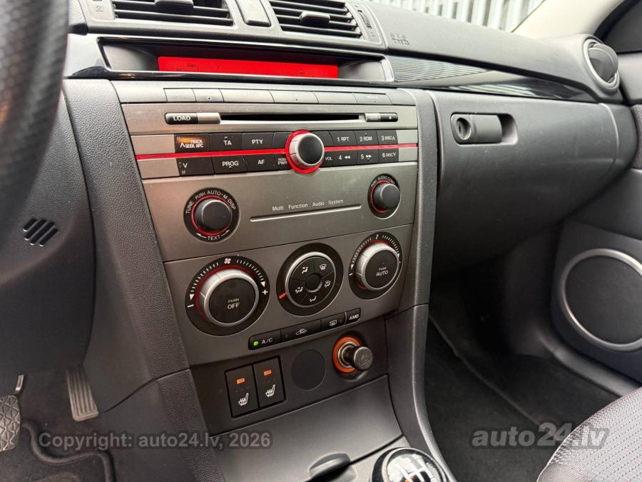 Grey Mazda 3 2008 in Tallinn, with an engine capacity of 1.60 L and mileage of 120 thousand km for 749 €, photo 12 on AUTOMOTO.COM.LV