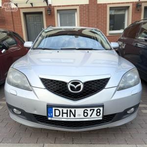 Grey Mazda 3 2008 in Vilnius, with an engine capacity of 1.60 L and mileage of 119 thousand km for 1600 €, photo 3 on AUTOMOTO.COM.LV
