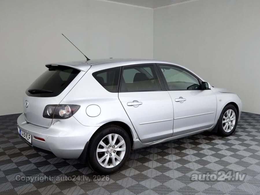 Pelēks Mazda 3 2008 Tallina, ar dzinēja tilpumu 1.60 L un nobraukumu 119 tūkst. km par 899 €, foto 4 vietnē AUTOMOTO.COM.LV