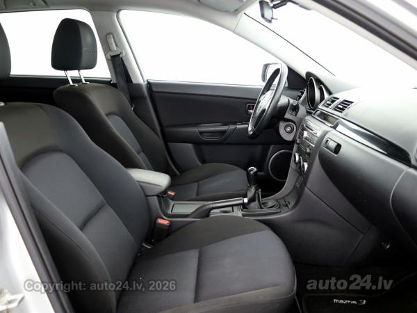 Grey Mazda 3 2008 in Tallinn, with an engine capacity of 1.60 L and mileage of 119 thousand km for 899 €, photo 6 on AUTOMOTO.COM.LV