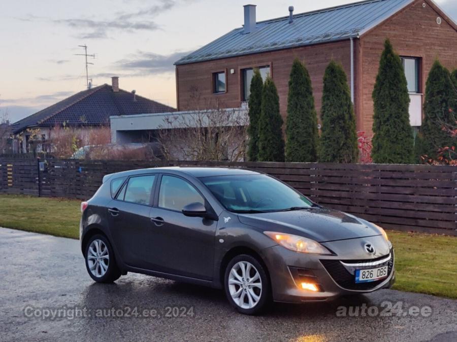 Grey Mazda 3 2009 in Tallinn, with an engine capacity of 2.20 L and mileage of 257 thousand km for 4500 €, photo 3 on AUTOMOTO.COM.LV
