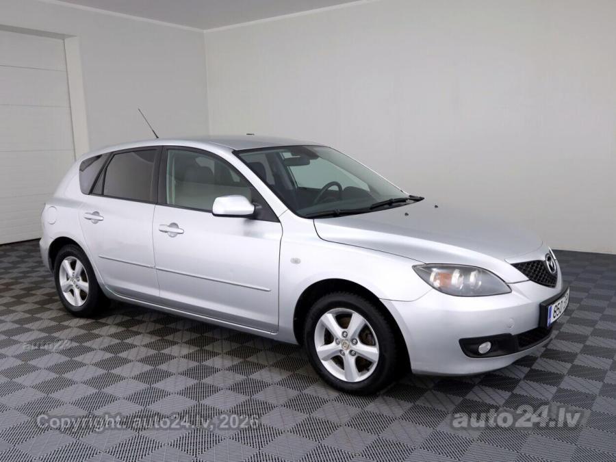 Grey Mazda 3 2009 in Tallinn, with an engine capacity of 1.60 L and mileage of 224 thousand km for 1499 €, photo 1 on AUTOMOTO.COM.LV