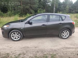 Grey Mazda 3 2010 in Riga, with an engine capacity of 1.60 L and mileage of 156 thousand km for 3200 €, photo 8 on AUTOMOTO.COM.LV