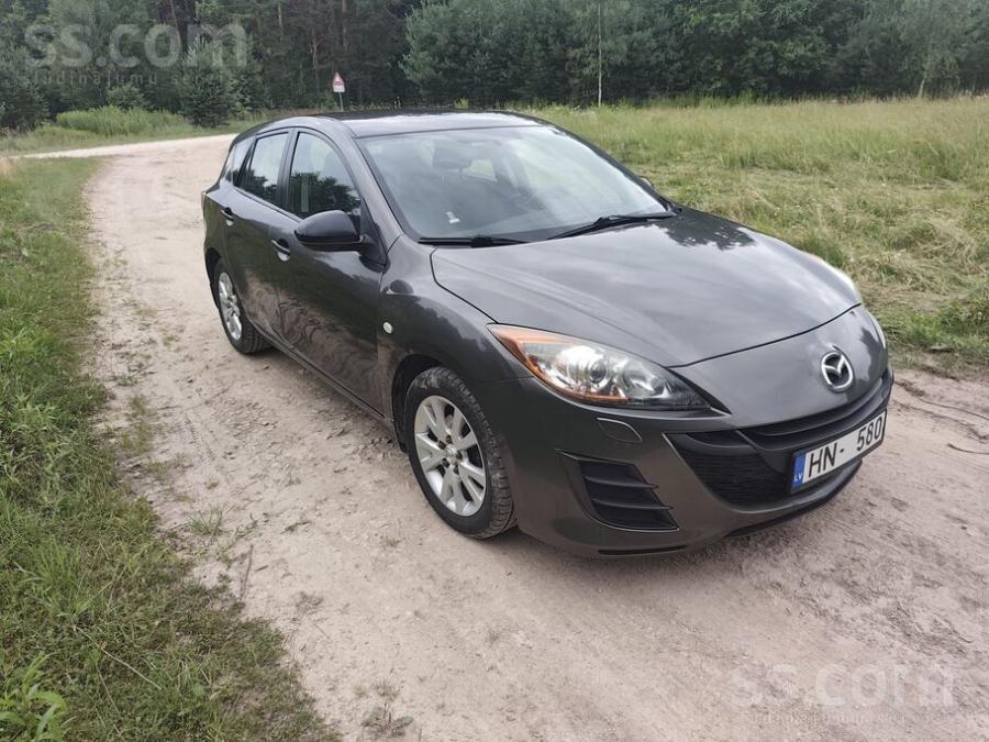 Pelēks Mazda 3 2010 Rīga, ar dzinēja tilpumu 1.60 L un nobraukumu 158 tūkst. km par 2900 €, foto 6 vietnē AUTOMOTO.COM.LV