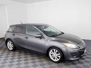 Grey Mazda 3 2010 in Tallinn, with an engine capacity of 1.60 L and mileage of 232 thousand km for 1299 €, photo  on AUTOMOTO.COM.LV
