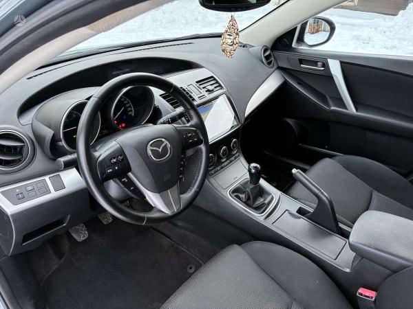 Grey Mazda 3 2012 in Siauliai, with an engine capacity of 1.56 L and mileage of 227 thousand km for 3450 €, photo 9 on AUTOMOTO.COM.LV