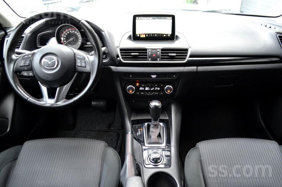 Grey Mazda 3 2013 in Riga, with an engine capacity of 2.00 L and mileage of 193 thousand km for 7200 €, photo 11 on AUTOMOTO.COM.LV
