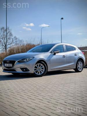 Grey Mazda 3 2014 in Riga, with an engine capacity of 2.00 L and mileage of 126 thousand km for 7000 €, photo  on AUTOMOTO.COM.LV