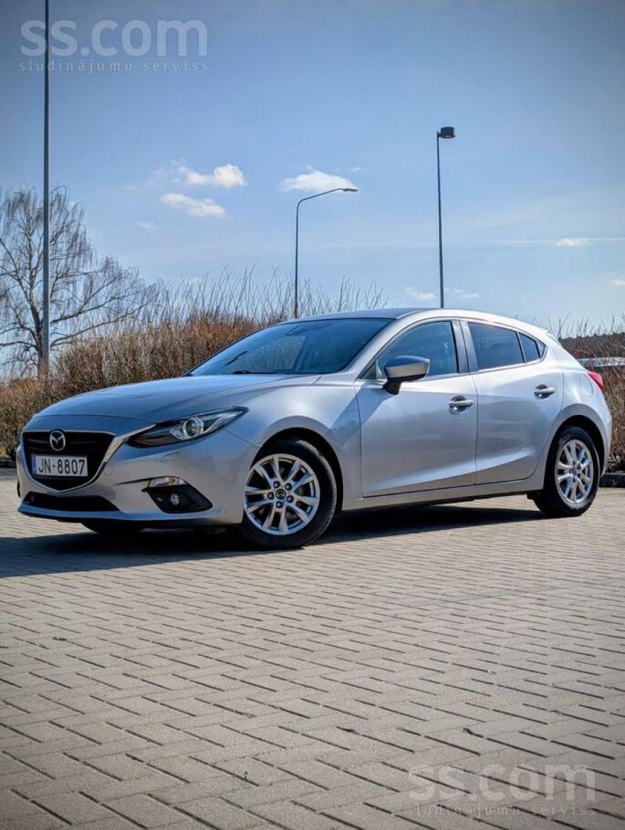 Pelēks Mazda 3 2014 Rīga, ar dzinēja tilpumu 2.00 L un nobraukumu 126 tūkst. km par 7000 €, foto 1 vietnē AUTOMOTO.COM.LV
