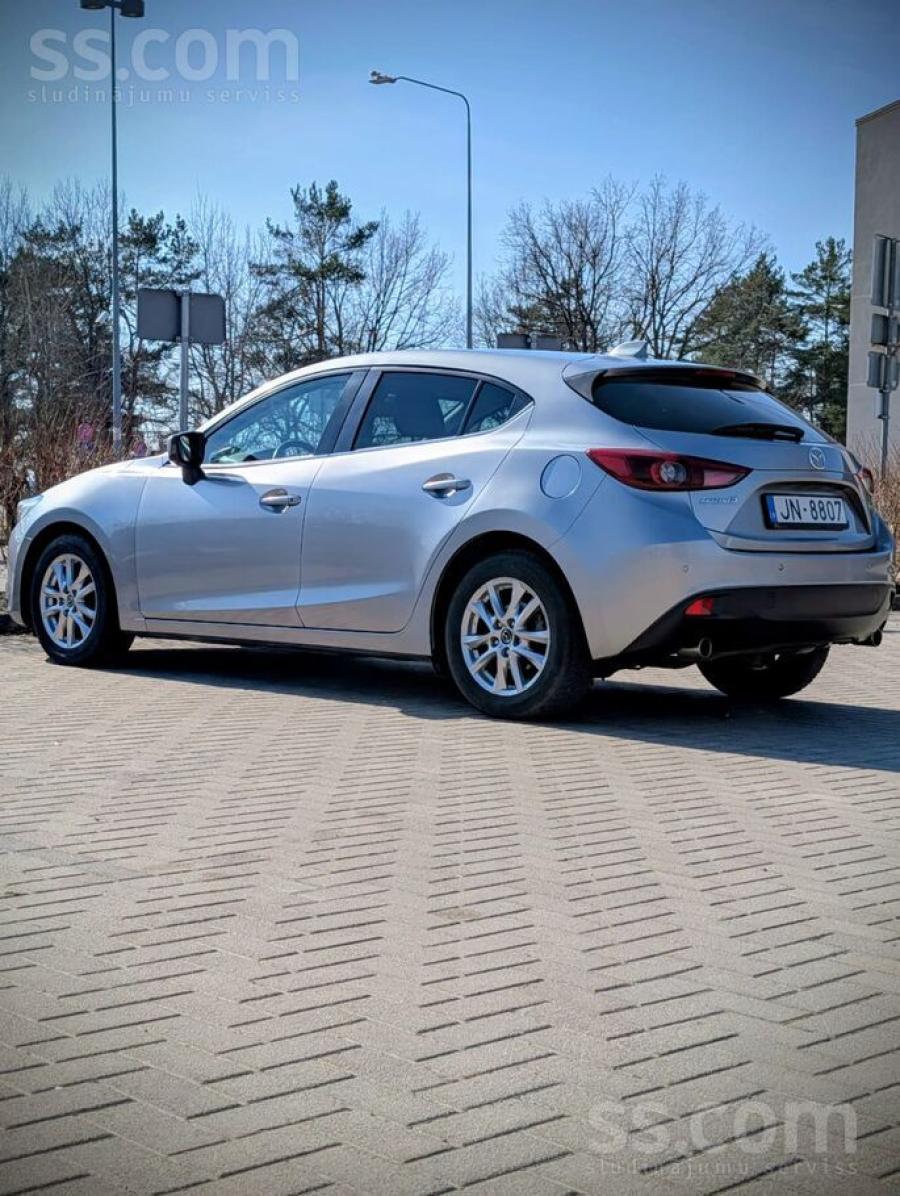 Pelēks Mazda 3 2014 Rīga, ar dzinēja tilpumu 2.00 L un nobraukumu 126 tūkst. km par 7000 €, foto 8 vietnē AUTOMOTO.COM.LV