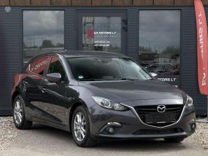 Pelēks Mazda 3 2014 Viļņa, ar dzinēja tilpumu 2.19 L un nobraukumu 251 tūkst. km par 5500 €, foto 4 vietnē AUTOMOTO.COM.LV