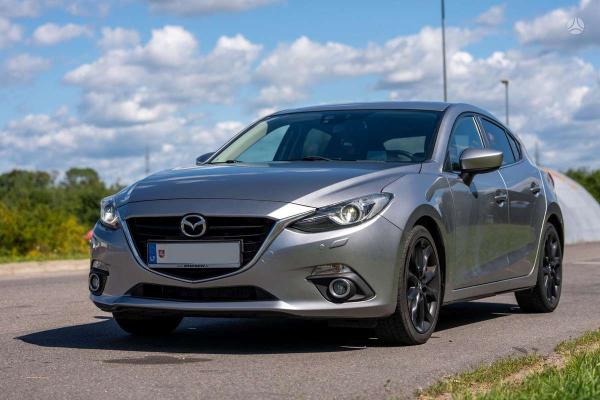 Pelēks Mazda 3 2014 Viļņa, ar dzinēja tilpumu 2.00 L un nobraukumu 258 tūkst. km par 6600 €, foto 3 vietnē AUTOMOTO.COM.LV