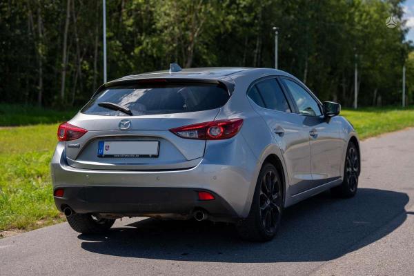 Pelēks Mazda 3 2014 Viļņa, ar dzinēja tilpumu 2.00 L un nobraukumu 258 tūkst. km par 6600 €, foto 6 vietnē AUTOMOTO.COM.LV