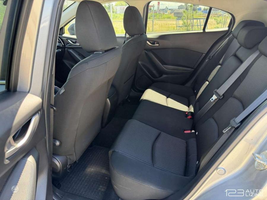 Pelēks Mazda 3 2014 Tauragė, ar dzinēja tilpumu 2.19 L un nobraukumu 259 tūkst. km par 4500 €, foto 9 vietnē AUTOMOTO.COM.LV