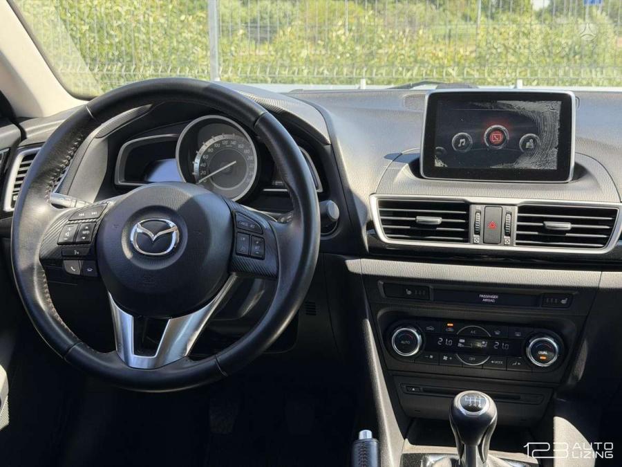 Pelēks Mazda 3 2014 Tauragė, ar dzinēja tilpumu 2.19 L un nobraukumu 259 tūkst. km par 4500 €, foto 11 vietnē AUTOMOTO.COM.LV