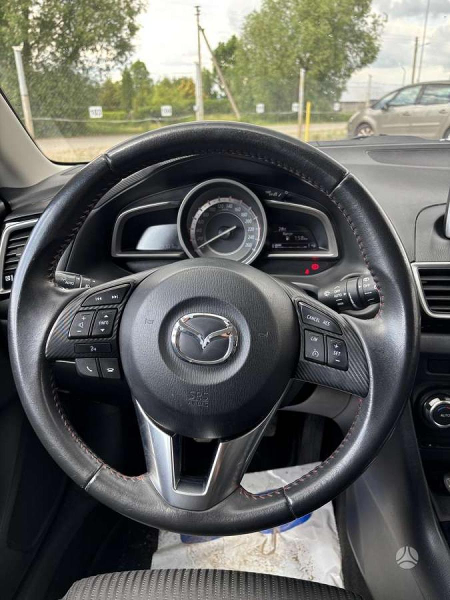 Grey Mazda 3 2014 in Taurage, with an engine capacity of 2.19 L and mileage of 170 thousand km for 4900 €, photo 18 on AUTOMOTO.COM.LV