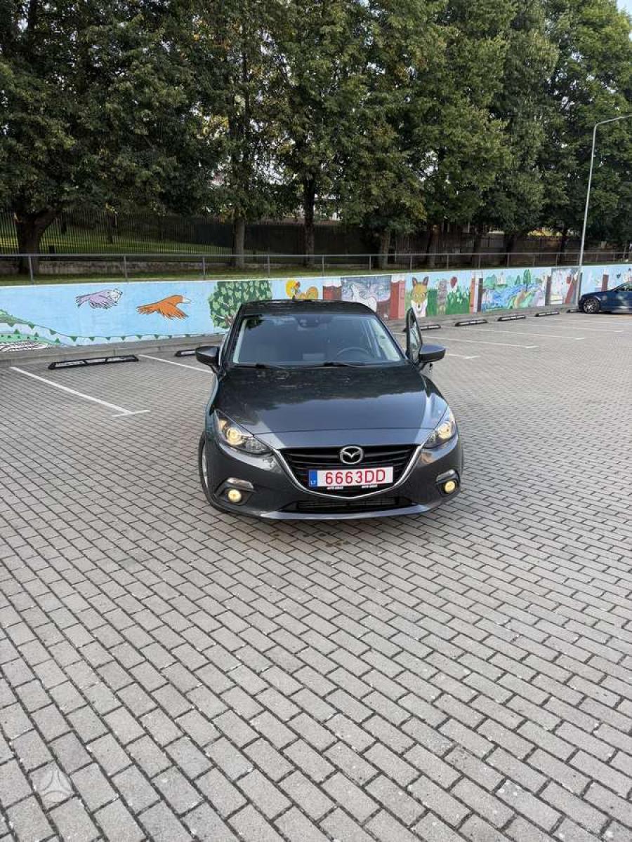 Pelēks Mazda 3 2014 Kauņa, ar dzinēja tilpumu 2.19 L un nobraukumu 224 tūkst. km par 4350 €, foto 3 vietnē AUTOMOTO.COM.LV